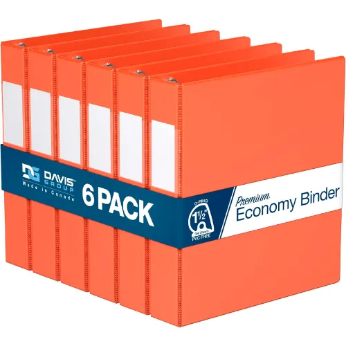 Davis Group Premium Economy Non-View Binder, Holds 350 Sheets, 1-1/2" D ...