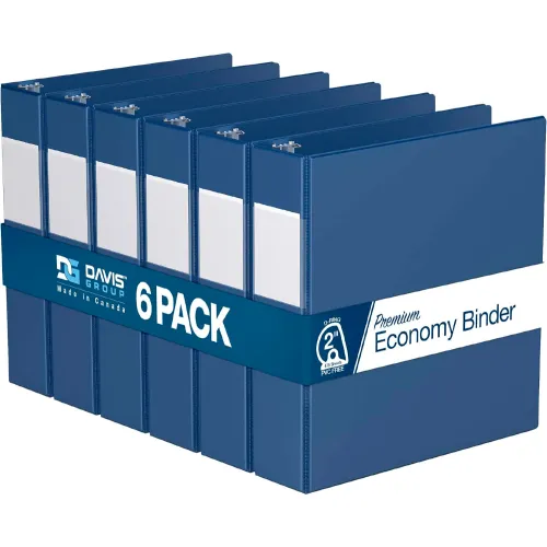 Davis Group Premium Economy Non-View Binder, Holds 475 Sheets, 2" D ...