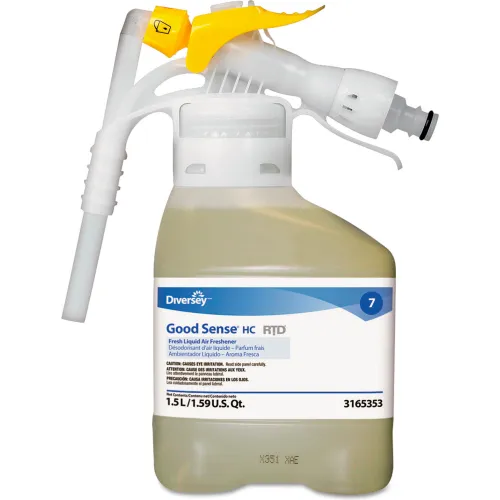Diversey™ Good Sense Liquid Odor Counteractant, Fresh, 1.5 L RTD Bottle ...