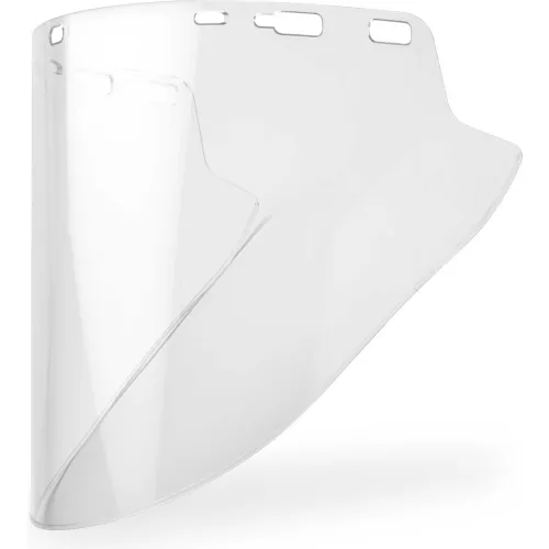 Elvex® Lexan™ Premium Molded Face Shield, 10"L x 18-1/2"W x 1/16" Thick ...