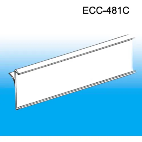 Econo C-Channels 1-1/4"H X 48"L, White - Pkg Qty 100