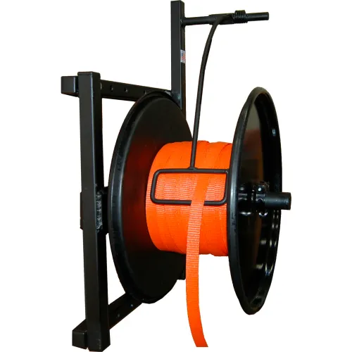 Encore™ Packaging Oscillated Cord Wall Mount Unit, 6" Core, Black