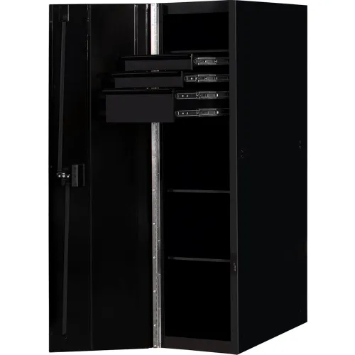Extreme Tools RX Side Locker, 3 Drawers & 4 Shelves, 24"W x 30"D x 60-7 ...