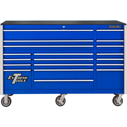 Extreme Tools RX 19-Drawer Rolling Tool Cabinet, 72"W x 25"D x 47"H ...