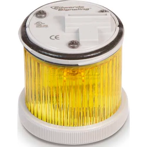 Edwards Signaling 248LEDMY120A 48 Mm LED Stacklight Module Yellow 120V AC