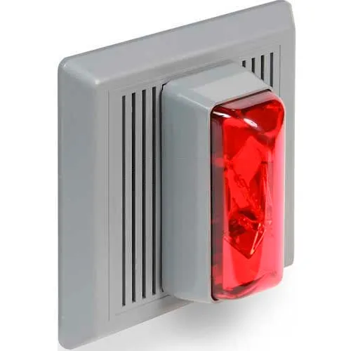 Edwards Signaling 869STRR-AQ Flush Mount Horn/Strobe 24V AC/DC Red