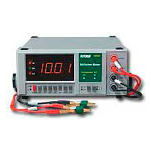 Extech 380562 High Resolution Precision Milliohm Meter, 220