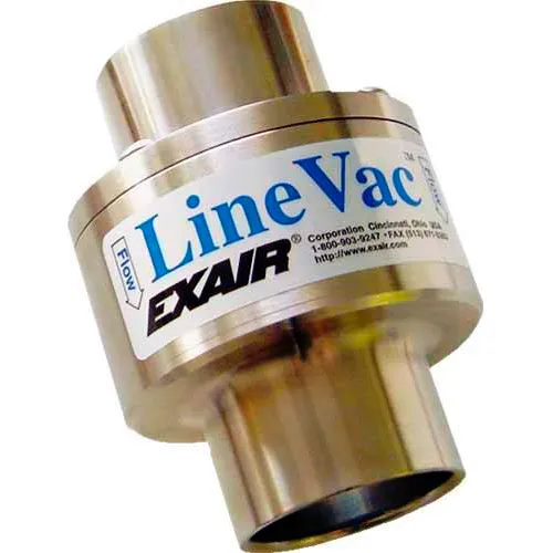 Exair 6082, Compressed Air Operated Line Vac™ Only 6082, Aluminum, 25.9 ...
