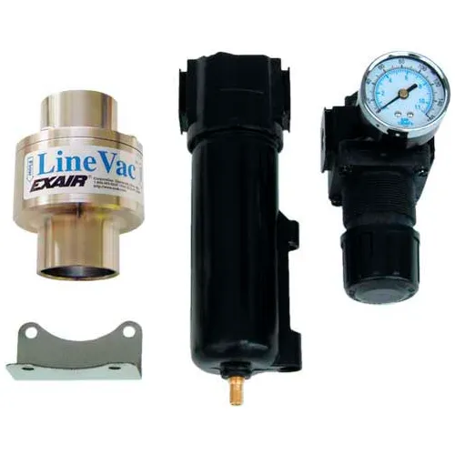 Exair 6983, ® Compressed Air Operated Line Vac™ Kit 6983, Aluminum, 33 ...