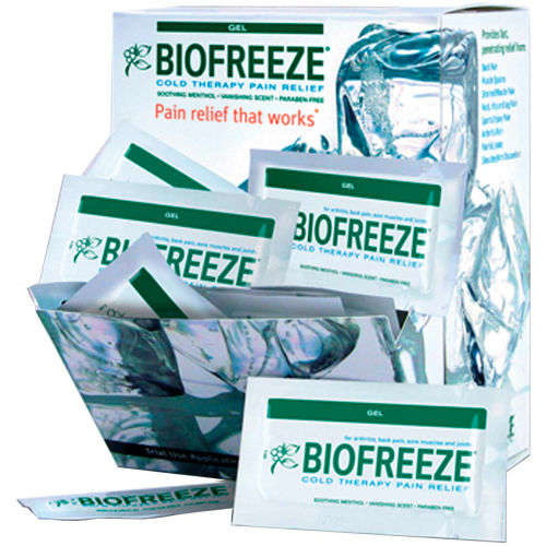 BioFreeze® Cold Pain Relief Gel, 5 Gram Packet, Dispenser of 100 Packets