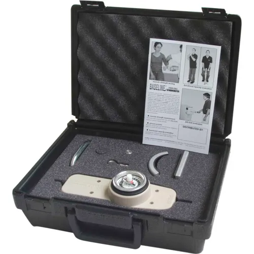 Baseline® Analog Gauge Push-Pull Dynamometer, 50 lb. Capacity