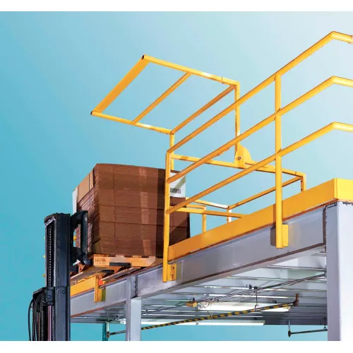 FabEnCo MZ Series Mezzanine-Pivot Safety Gate, Fits Clear Opening 113"W ...