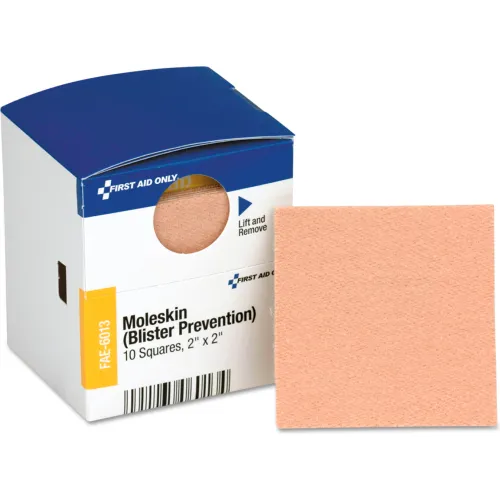 First Aid Only™ SmartCompliance™ Moleskin/Blister Protection, 2" x 2 ...