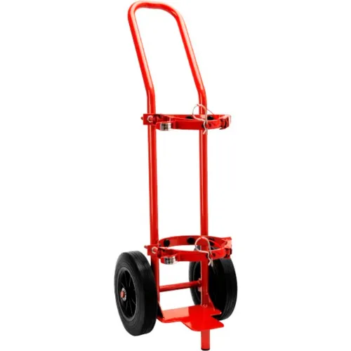 Strike First Corporation® Pull Cart For 30 lb. ABC Fire Extinguisher, Red