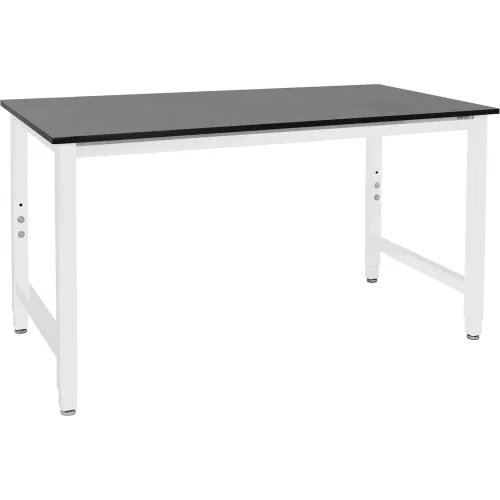 BenchPro™ Kennedy Adjustable Height Lab Bench, 3/4" Phenolic Resin Top ...