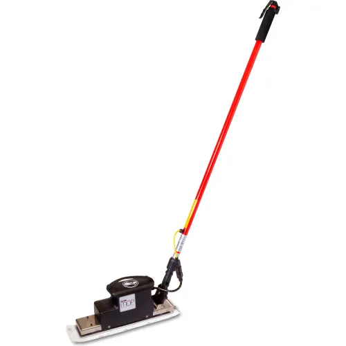 Square Scrub Doodle Mop with Battery, 14" Cleaning Path