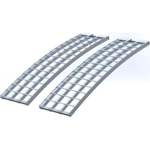 Five Star Mfg Aluminum Ramp Pair, 2500 lb Capacity, 62"L x 16"W