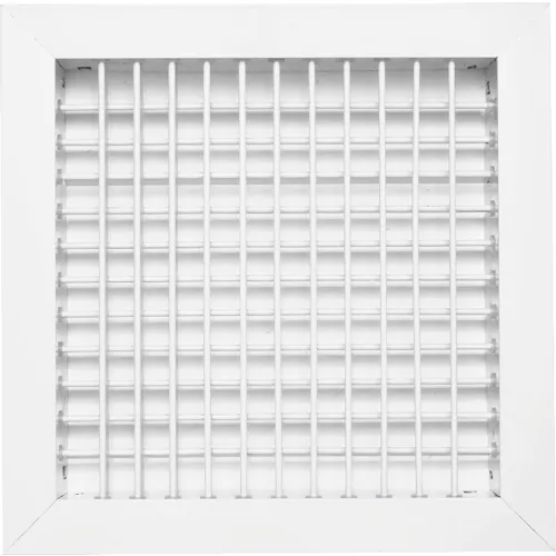 ACLAMINAIRE Aluminum Adjustable Double Fin 2-Way Deflection Wall ...