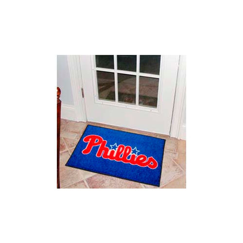 FanMats Philadelphia Phillies Starter Rug 1/4" Thick 1.5' x 2.5'