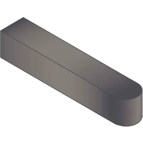 Machine Key - 5/8" x 5/8" x 3" - Form AB - Carbon Steel - Plain ...