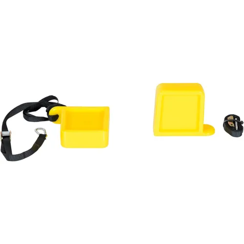 Magnetic Fork Tip Protector 7-1/4"L x 8-13/16"W, Yellow