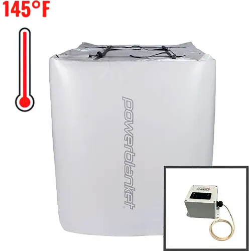Powerblanket® Xtreme Connect Insulated IBC Tote Heater For 275 Gal Cap ...
