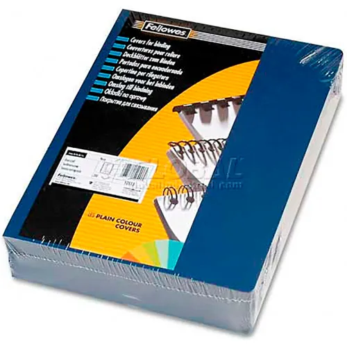 Fellowes® Linen Presentation Covers - Oversize Letter, Navy, 200/Pack ...