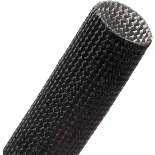 Techflex Insultherm Resin Coated Fiberglass Sleeve 1.50" Dia., 100', Black