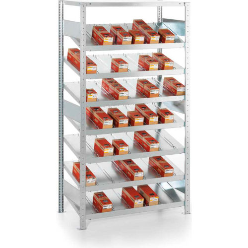 Meta Storage CLIP S3 Gravity Fed Rack 14° Basic 79''Hx36''Wx20''D ...