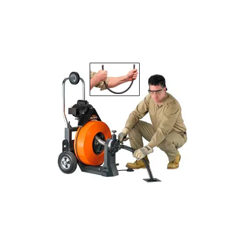 General Wire P-MX-E Maxi-Rooter Drain/Sewer Cleaning Machine W/ (2) 5/8 ...