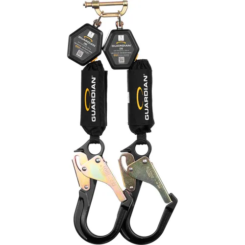 Guardian® CR5 Self-Retracting Lifeline, Twin-Leg, HMPE Webbing ...