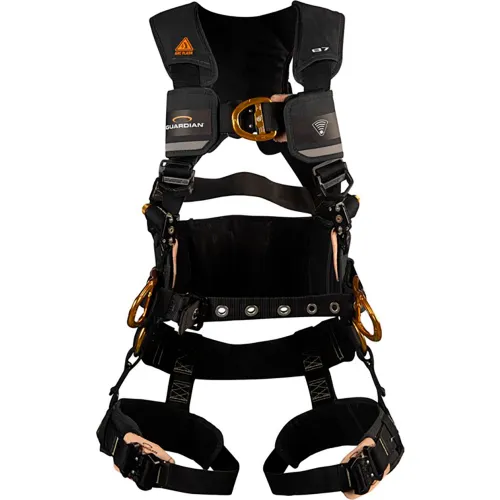 Guardian® B7-Comfort Arc Flash Harness, Waist Pad, Sternal & Hip D ...