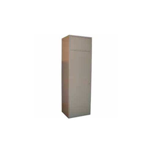 George O'Day 1 Door Maxi Soil Locker, 24-5/16"Wx21-1/4"Dx84-1/2"H, Gray ...