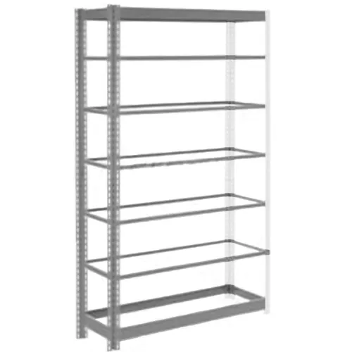 Global Industrial 7 Shelf, Commercial Duty Boltless Shelving, Add On ...