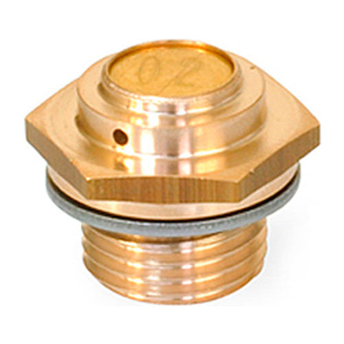 Brass Breather Valve - Low Profile - M10 x 1.0 Thread - J.W. Winco 883 ...