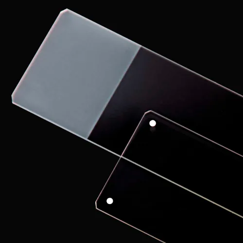 Microscope Slide, Frosted 1 End 1 Side, 25x75mm, Ground Edge, Safety ...