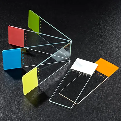 Microscope Slides, Glass, 25x75mm, 45° Beveled Edges, Clipped Corners ...