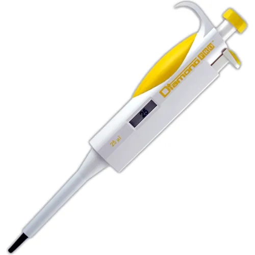 Pipette, Diamond PRO, Fixed Volume, 25uL, Yellow