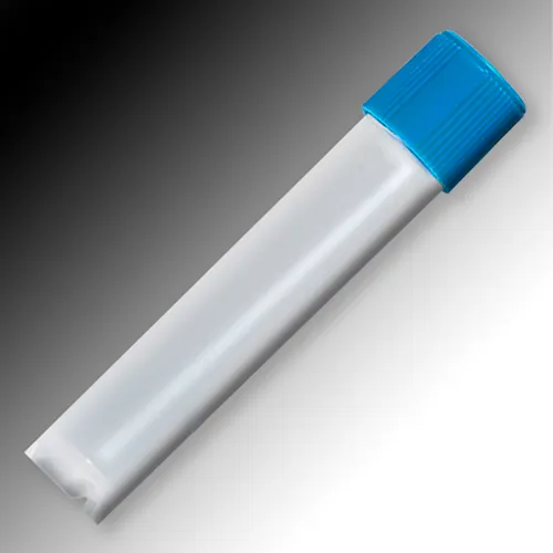 Sample Tube, 3mL, External Threads, Polypropylene, Round Bottom, Self ...
