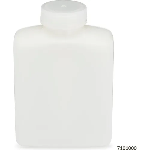 Bottle, Rectangular, HDPE Bottle, 53mm Polypropylene Screw Cap, 1000mL ...