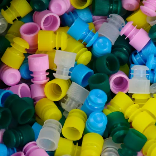 CT Cap, Flange Plug Cap in Assorted Colors for CT1 Model, 13mm, 1000/Pack