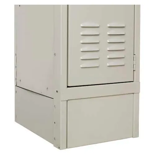 Global Industrial™ Steel Locker Accessory - Closed Side Base 18"D x 6"H ...