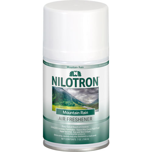 Nilotron Metered Air Fresheners, Mountain Rain Scent, 7 oz. Refill, 12/Case