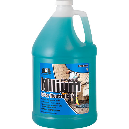 Nilium® Water-Soluble Deodorizer, Original Nilium, Gallon Bottle, 4 ...