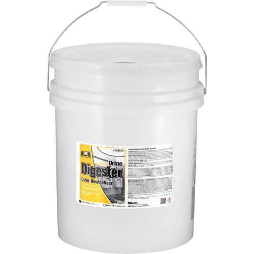 Nilodor Urine Digester with Odor Neutralizer, Lemon, 5 Gallon Pail