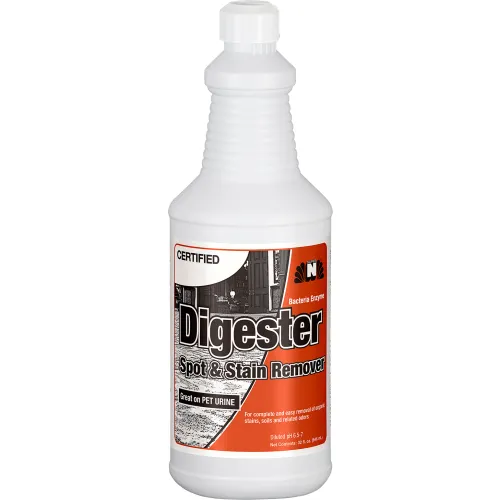 Nilodor Certified® Bacteria/Enzyme Digester Liquid Spotter, Quart ...