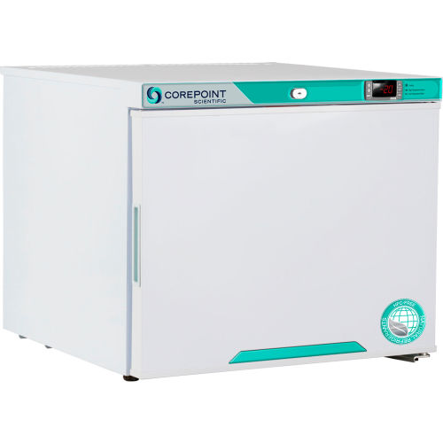 CorePoint Scientific White Diamond Countertop Manual Defrost Freezer, 1 ...