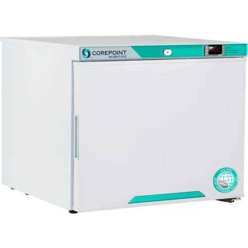 CorePoint Scientific White Diamond Countertop Manual Defrost Freezer, 1 ...