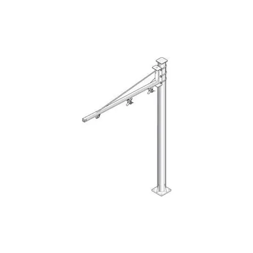 Hubbell Swing Boom W/ Floor Mounted Support, 72"W, Beige