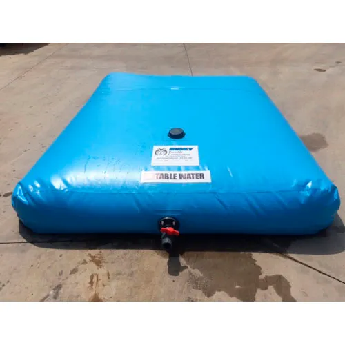Husky Drink Water Bladder Tank BT-100PW - 66"L x 48"W x 9"H 100 Gallon ...